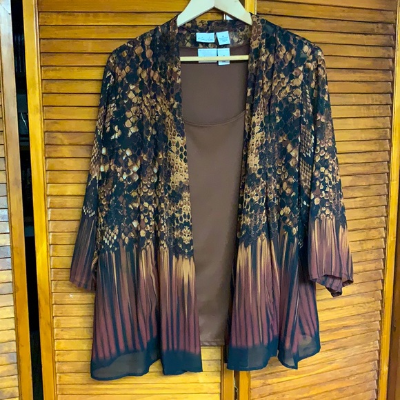 Kim Rogers | Tops | Kim Rodgers 3x Brown | Poshmark